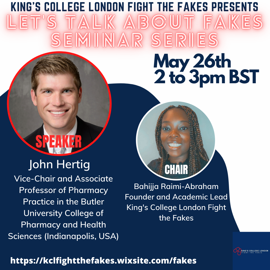 UPDATE: Let’s Talk About Fakes Seminar Series by King’s College London ...